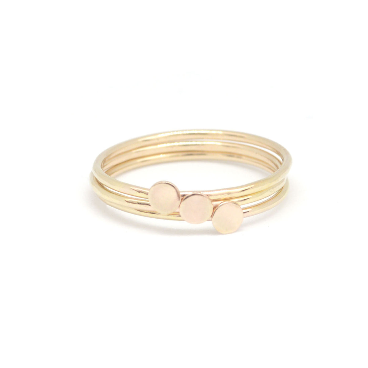 Confetti Dot Stacking Ring