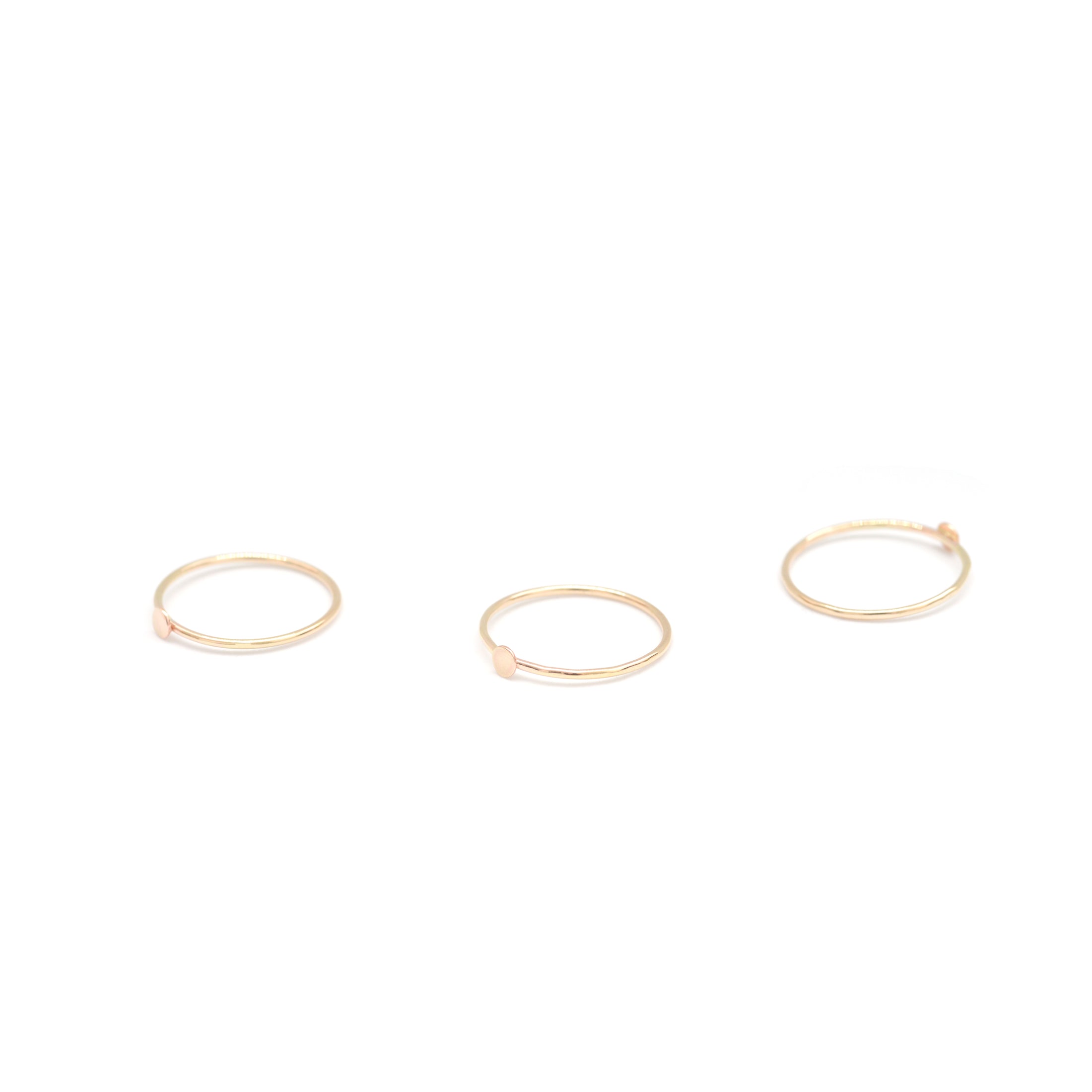Confetti Dot Stacking Ring