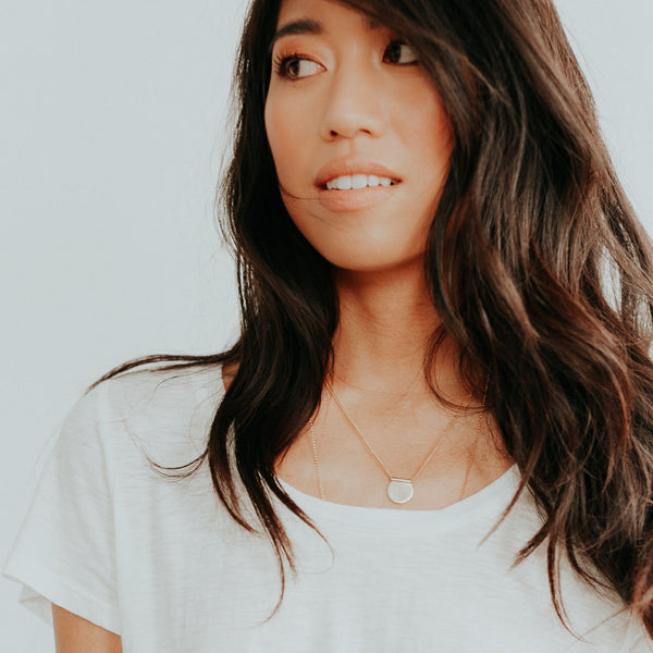 Double Chain Lira Necklace